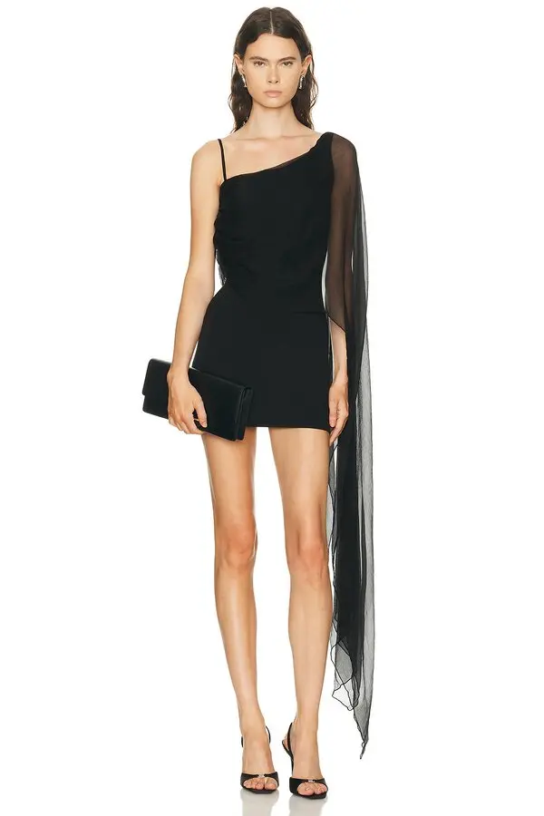EB DENIM Tara Layered Mini Dress