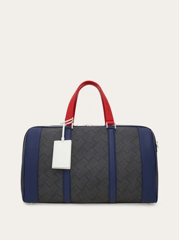 FERRAGAMO Monogram Duffle Bag - Green