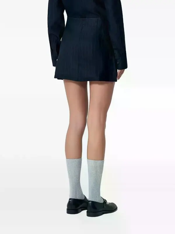 Our Legacy Pinstripe Mini Skirt