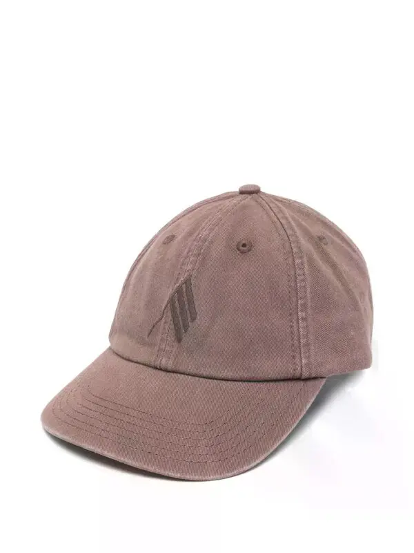 Attico Embroidered Logo Baseball Cap - Neutrals