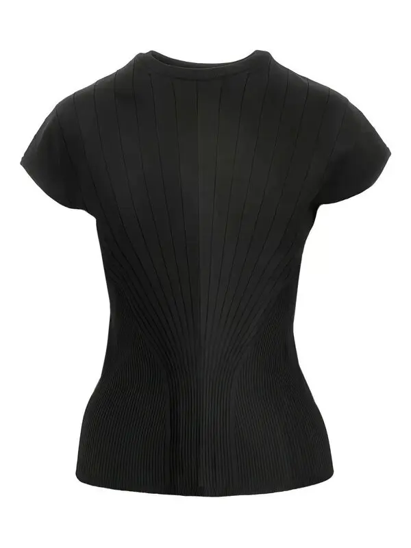 Sportmax Ribbed Knit Top