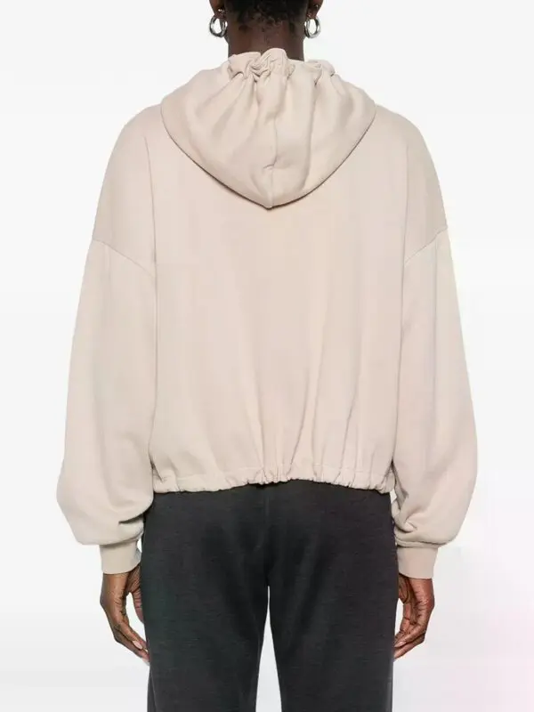 Brunello Cucinelli Logo Hoodie - Neutrals