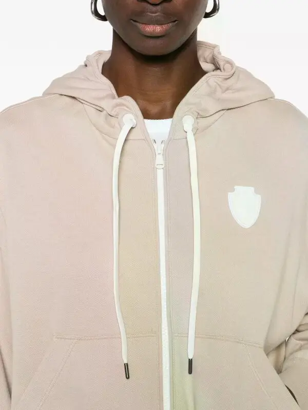 Brunello Cucinelli Logo Hoodie - Neutrals