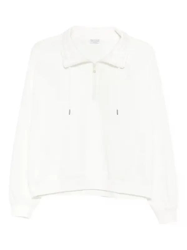 Brunello Cucinelli Zip-collar Sweatshirt