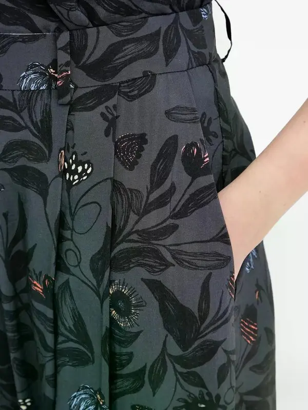 Munthe Faicus Floral Pleated Trousers