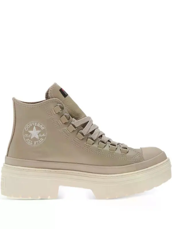 CONVERSE Chuck Taylor All Star Lugged-heel Platform Leather Boots