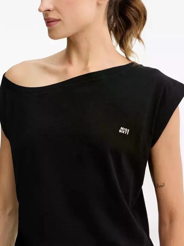 Miss Sixty Off-shoulder T-shirt
