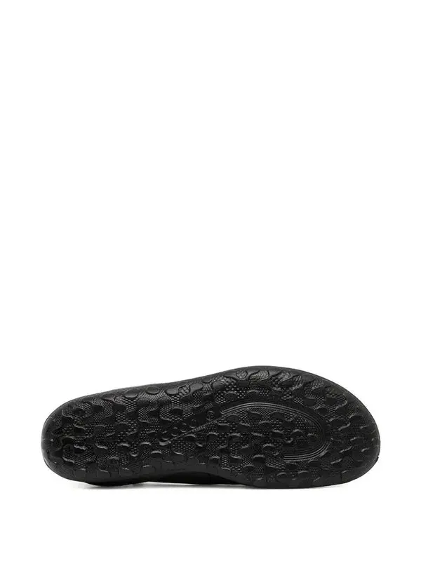 Ecco Biom Lite Lace-up Ballet Flats - Black