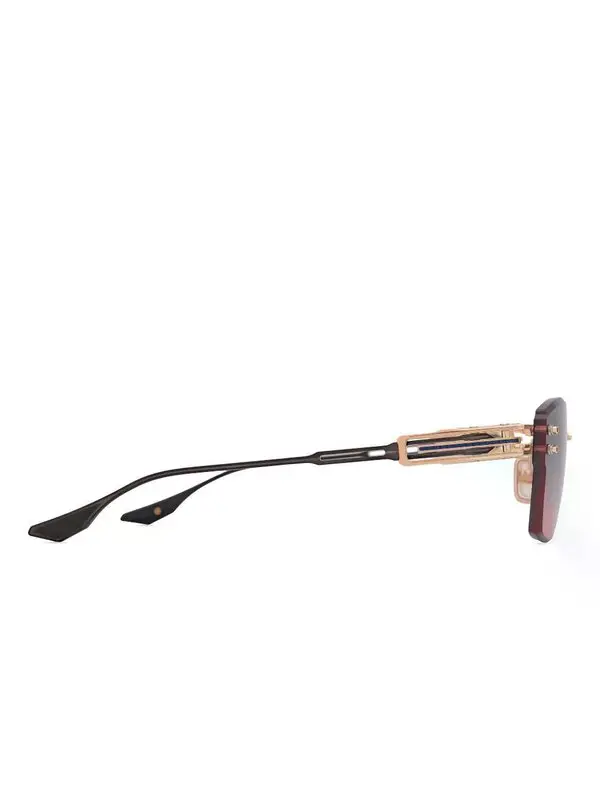 Dita Geometric Frame Sunglasses