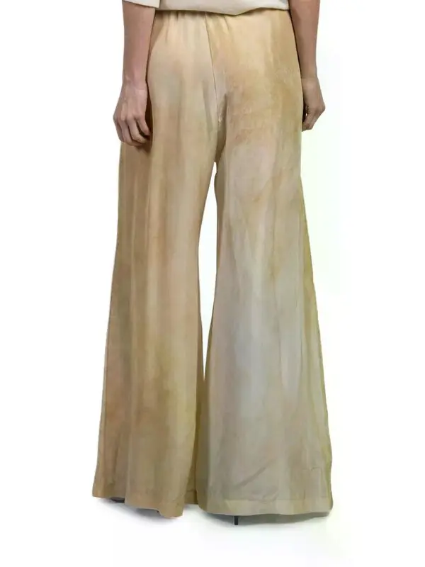 CORTANA Elasticated-waist Palazzo Pants