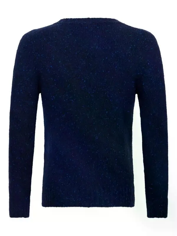 Malo Speckled Crew-neck Sweater