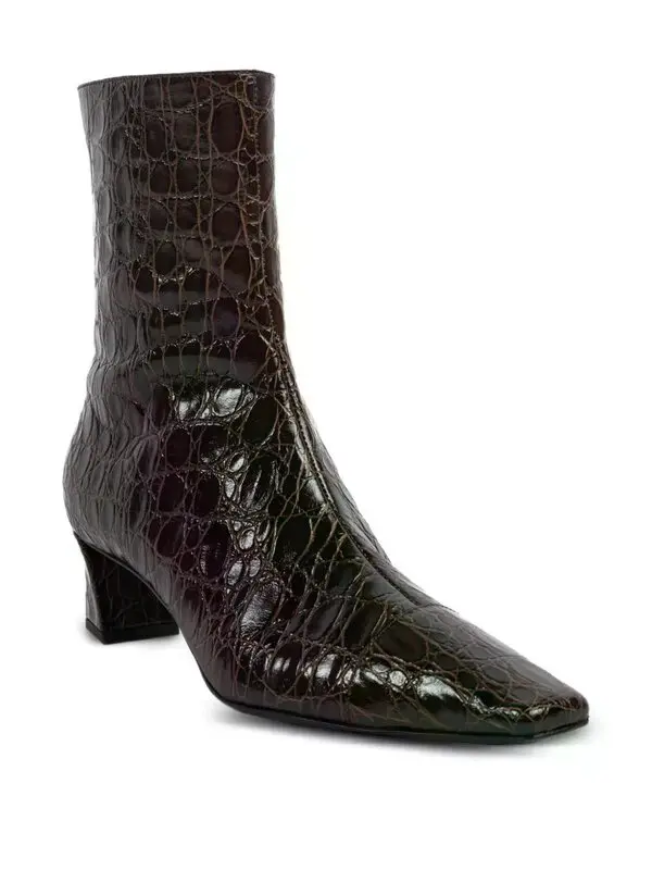 GIUSEPPE ZANOTTI Brenda Crocodile-effect Boots