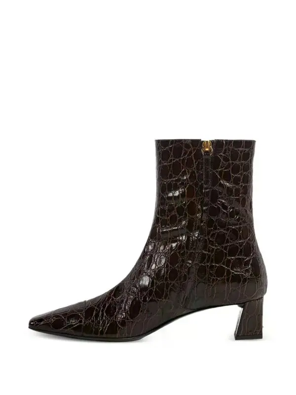 GIUSEPPE ZANOTTI Brenda Crocodile-effect Boots