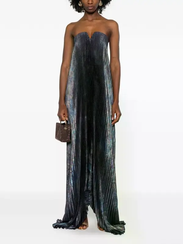 L'IDEE Galaxy Print Maxi Dress