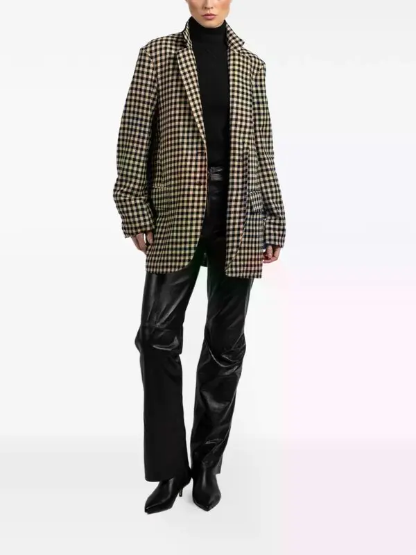 MAISON JEJIA Checked Blazer