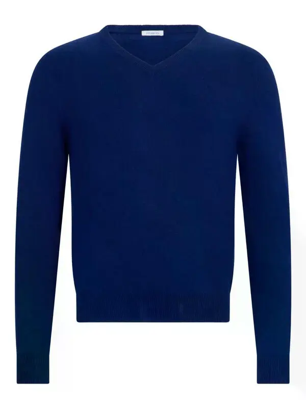 Malo V-neck Sweater - Blue