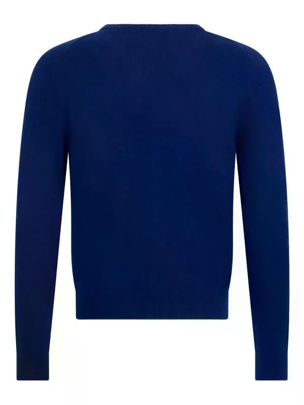 Malo V-neck Sweater - Blue