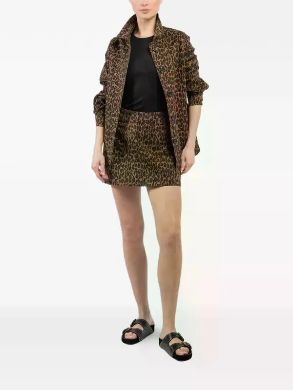 DL1961 Harloe Leopard-print Jacket