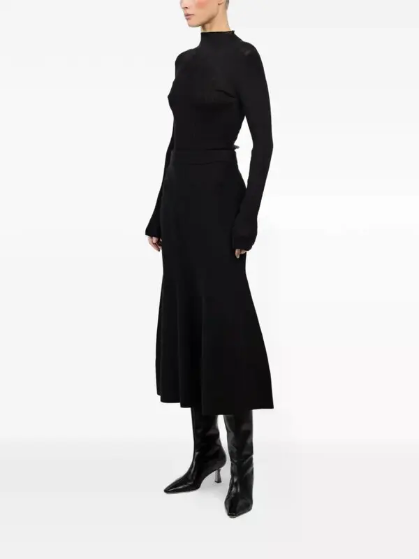 Simkhai A-line Midi Skirt