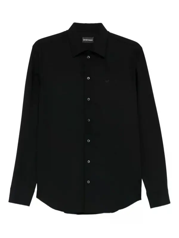 Emporio Armani Button Shirt - Black