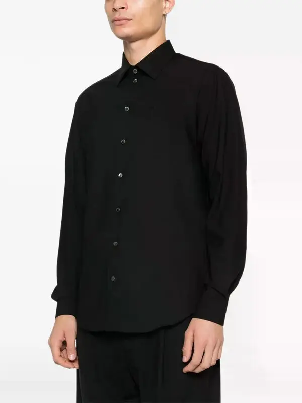 Emporio Armani Button Shirt - Black