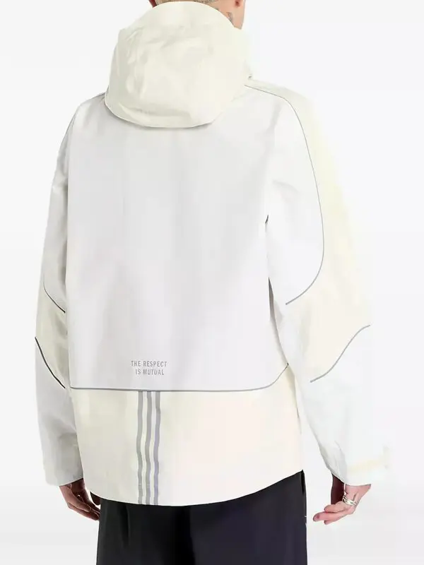 Adidas By Consortium Paneled Hooded Jacket