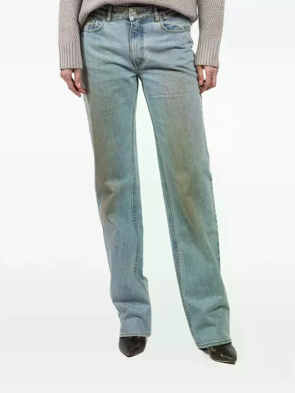 EZR Pacific Patch Straight Leg Jeans