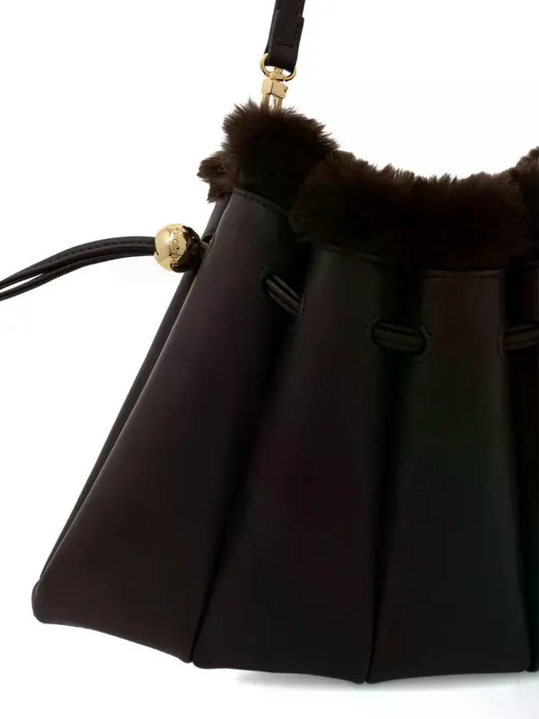 THEMOIRE Trim-detail Crossbody Bag - Brown