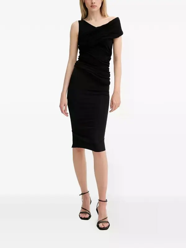 Rick Owens Draped Sleeveless Top - Black