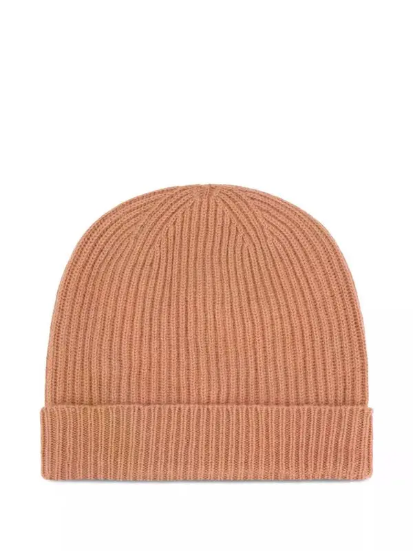 Malo Ribbed Knit Hat - Neutrals
