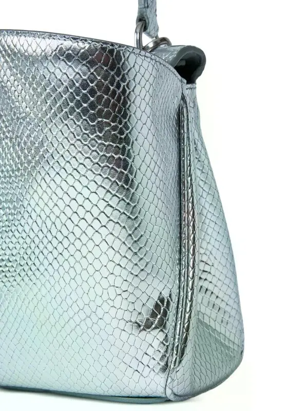 Balenciaga Croc-embossed Rodeo Mini Tote