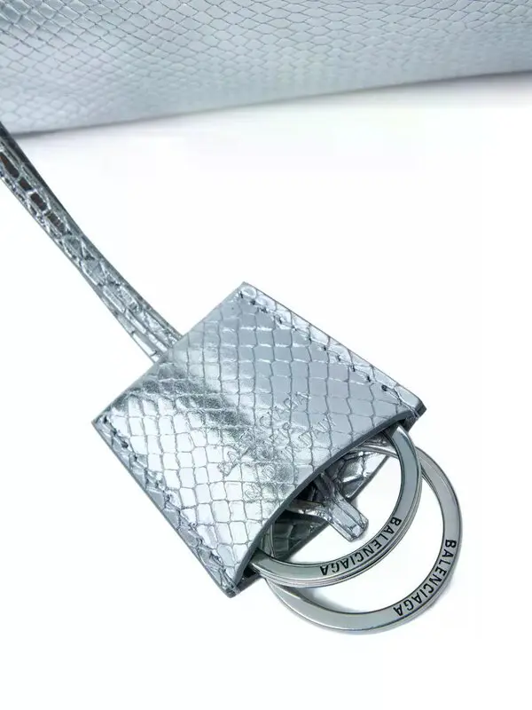Balenciaga Croc-embossed Rodeo Mini Tote