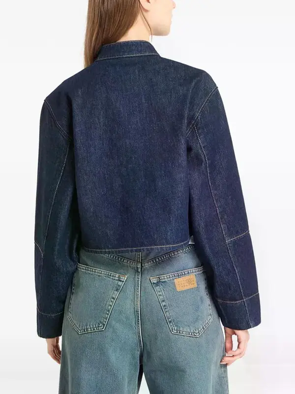 Calvin Klein Zip-up Denim Jacket