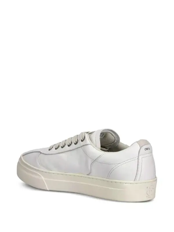 S.W.C STEPNEY WORKERS CLUB Lace-up Panelled Sneakers - White