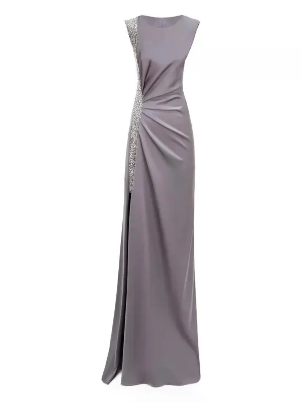 GEMY MAALOUF Beaded Maxi Dress