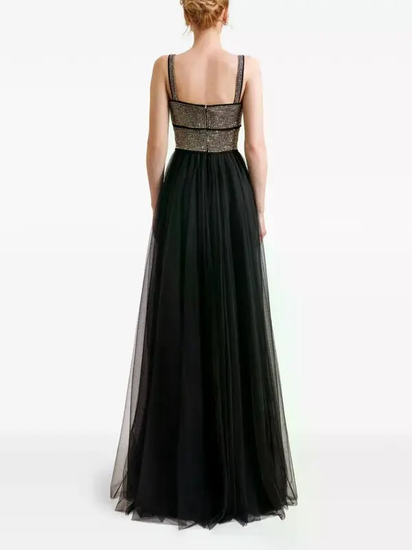 GEMY MAALOUF Rhinestone-embellished Gown