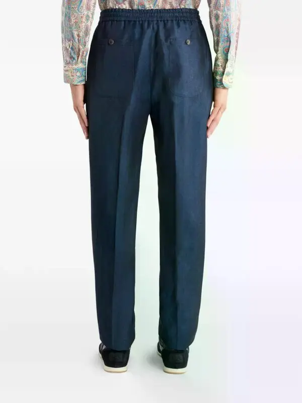 Etro Drawstring-waist Trousers