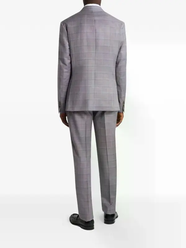 Etro Checked Single-breasted Suit