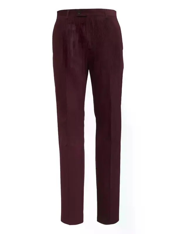 MAURIZIO BALDASSARI Corduroy Trousers - Red