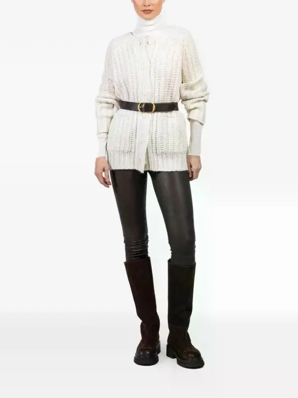 Iris Von Arnim Delphina Buttoned Cardigan