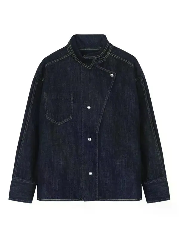 MARGAUX LONNBERG Asymmetric Denim Jacket