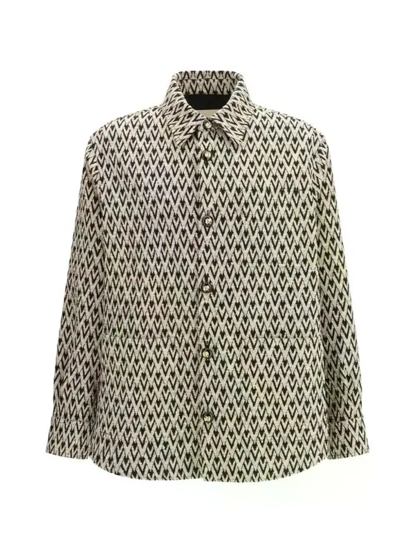 Valentino Garavani Button-fastening Shirt Jacket - Neutrals