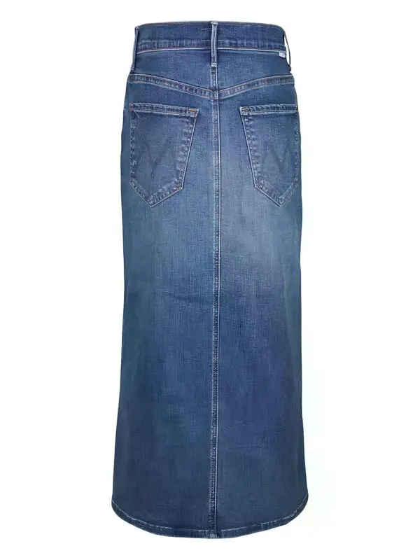 MOTHER Denim Midi Skirt