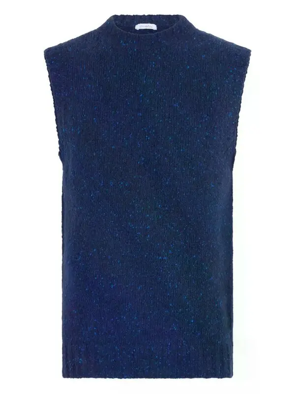 Malo Sleeveless Speckled Vest