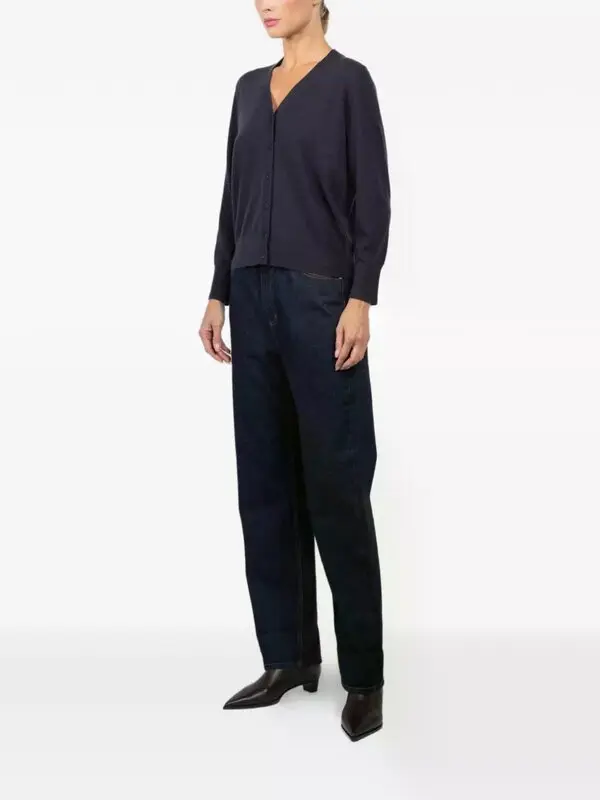Tibi V-neck Button Cardigan