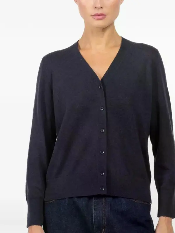Tibi V-neck Button Cardigan
