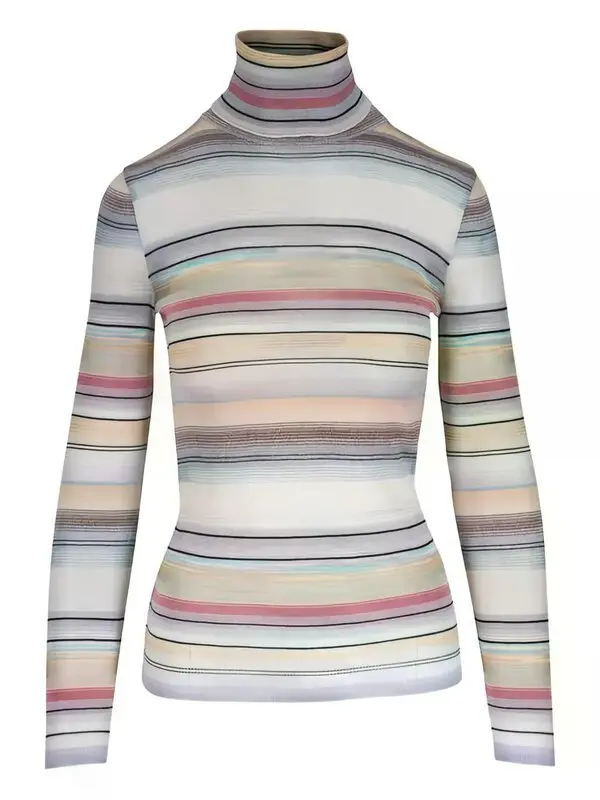 Missoni Striped Roll-neck Sweater