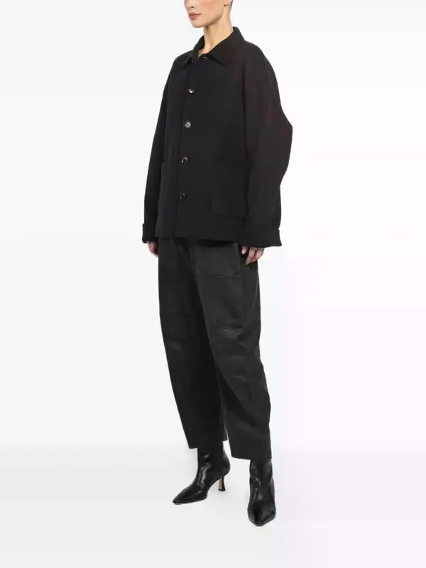 Extreme Cashmere Button Pocket Jacket