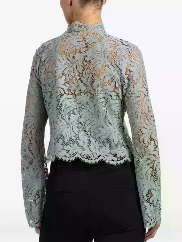 A.L.C. Lace High-neck Blouse