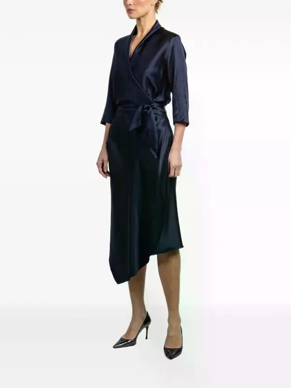 PETER COHEN Wrap Tie Dress
